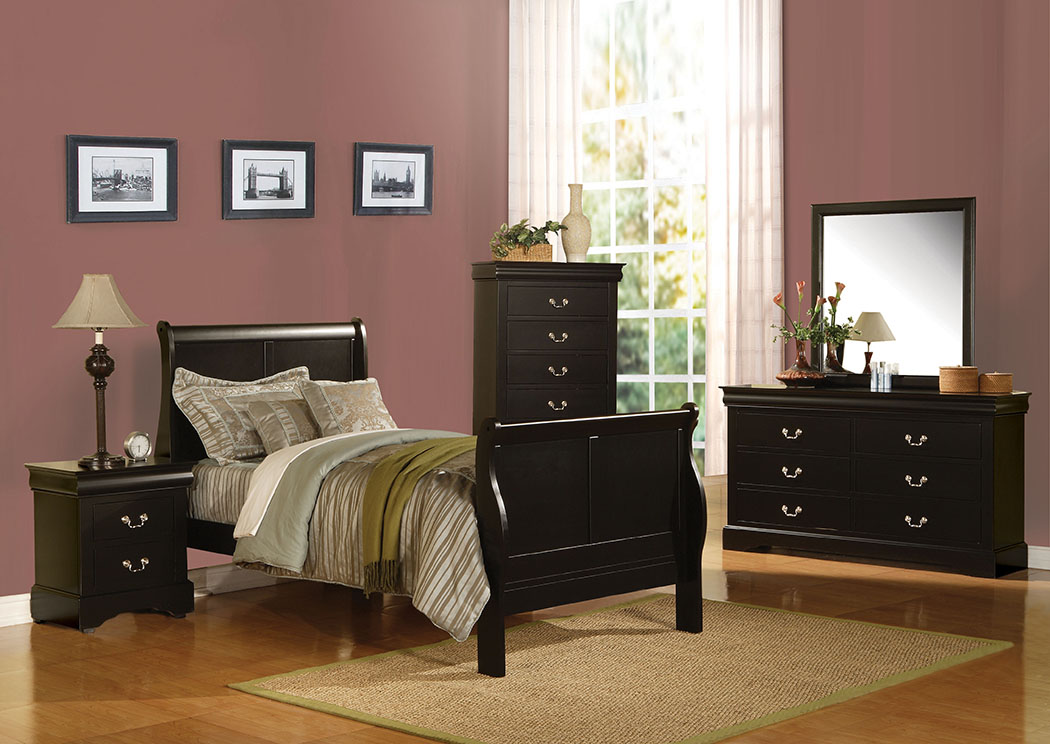 Acme Louis Philippe Iii Full Bed | Paul Smith